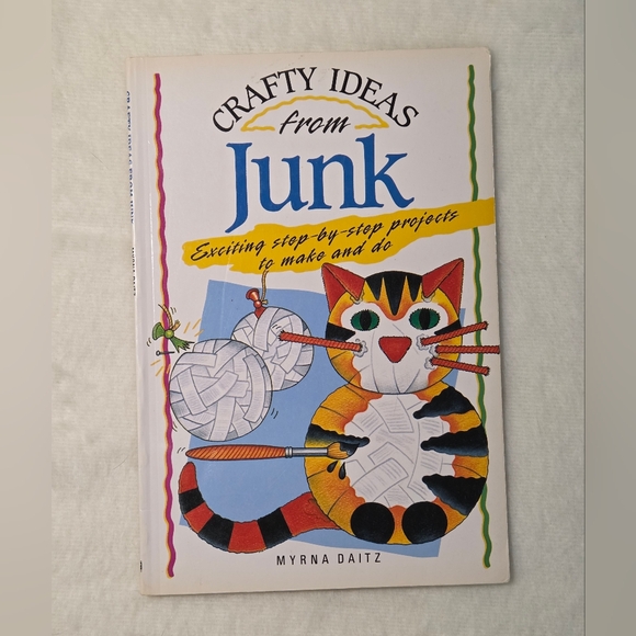 Other | Crafty Ideas From Junk Book By Myrna Daitz | Poshmark